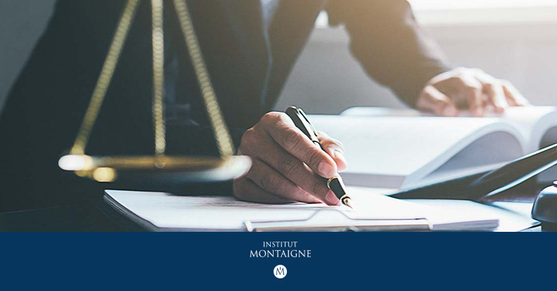 Zooming in on French Justice | Institut Montaigne